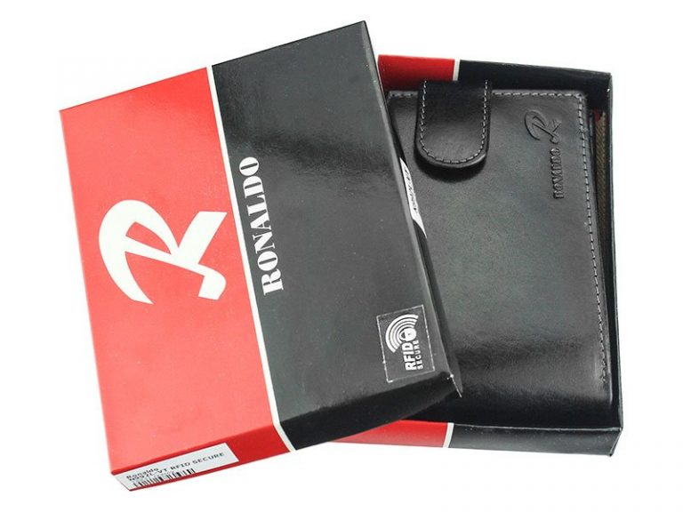 Ronaldo Man Leather Wallet Brown RFID SECURE – N992L-VT | Wallets.ie