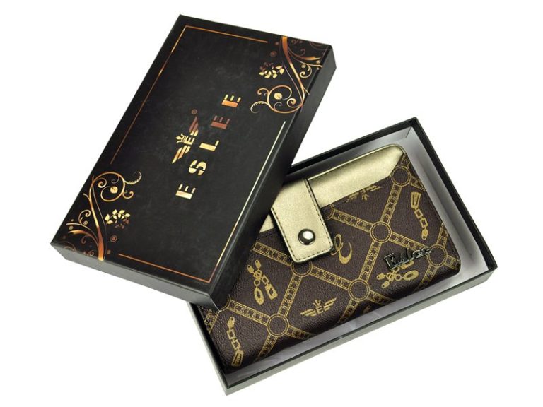 Eslee Unique Design Women Purse ES8830 Black | Wallets.ie